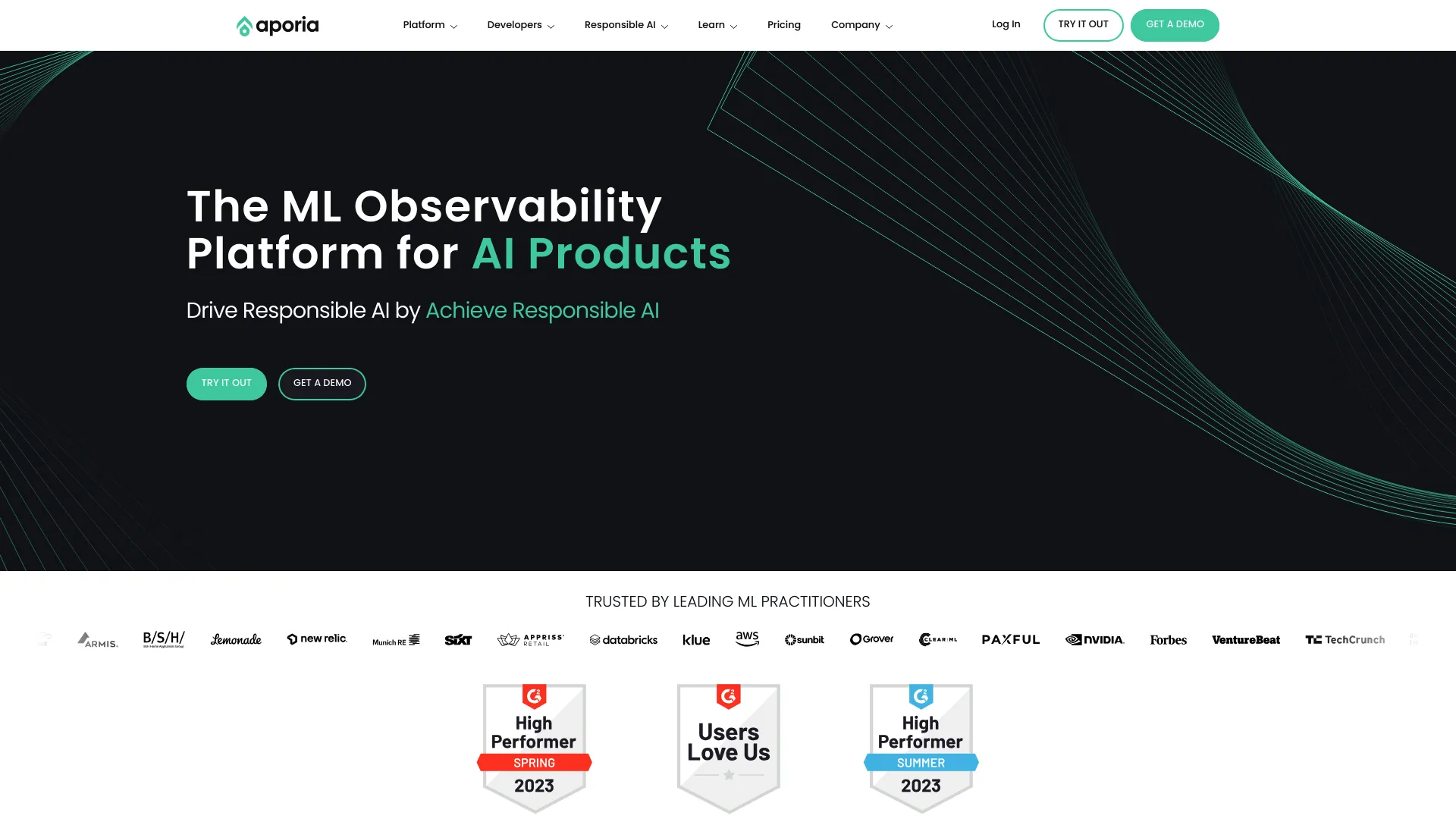 Machine Learning Observability Platform AI - Aporia