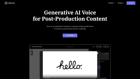 AI Content Creation And Collaboration Tool - Soca AI
