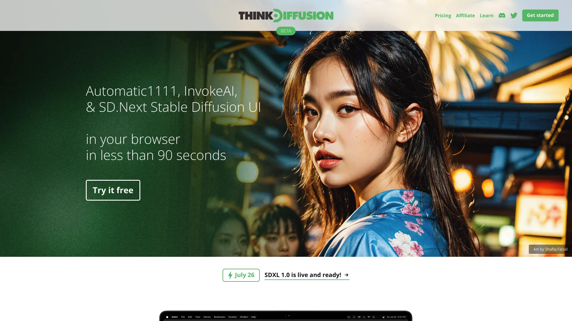 AI Stable Diffusion Tool For Creative Possibilities - ThinkDiffusion