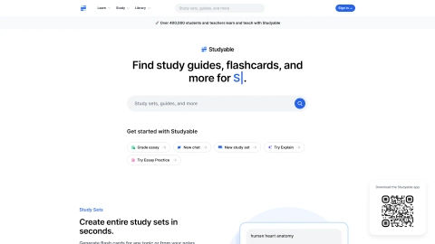 AI Study Tool - Studyable
