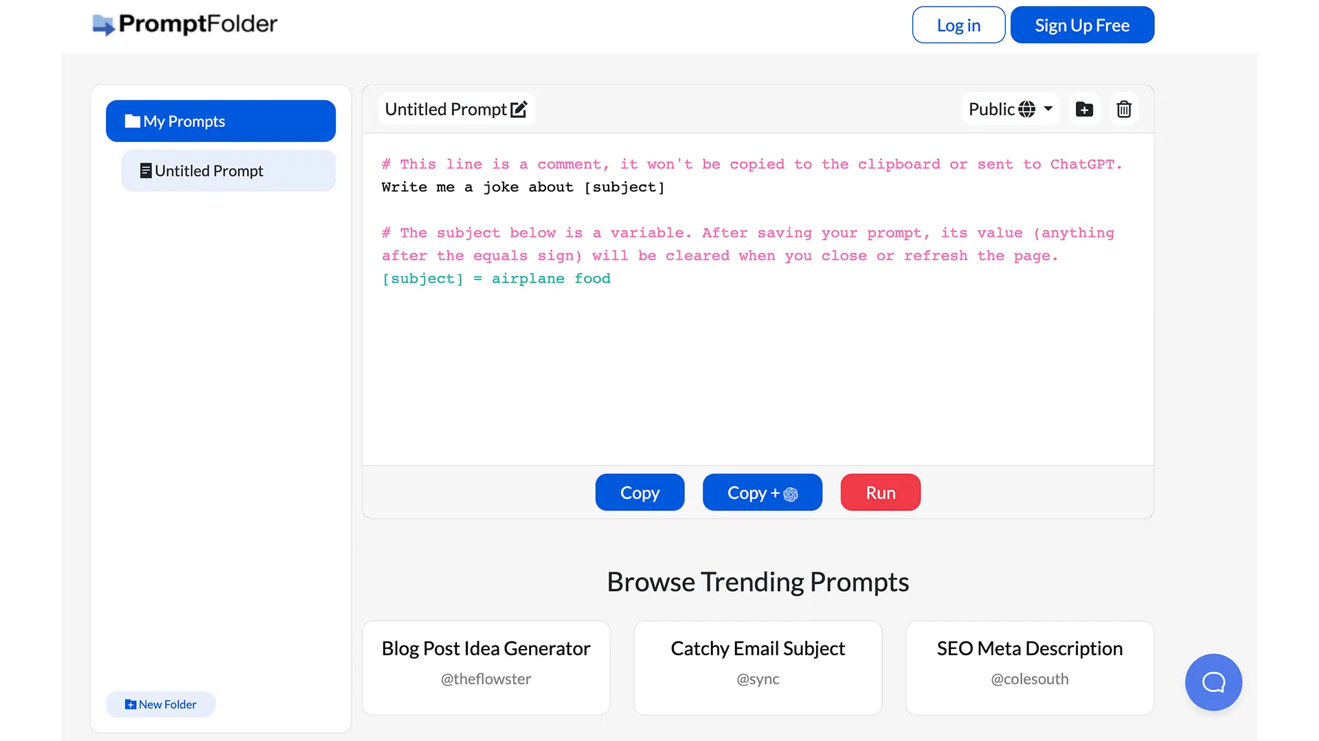 Ai Prompt Management Promptfolder