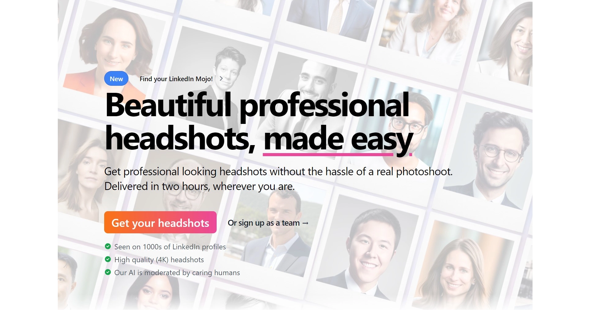 AI Headshots Generator - Better Headshots