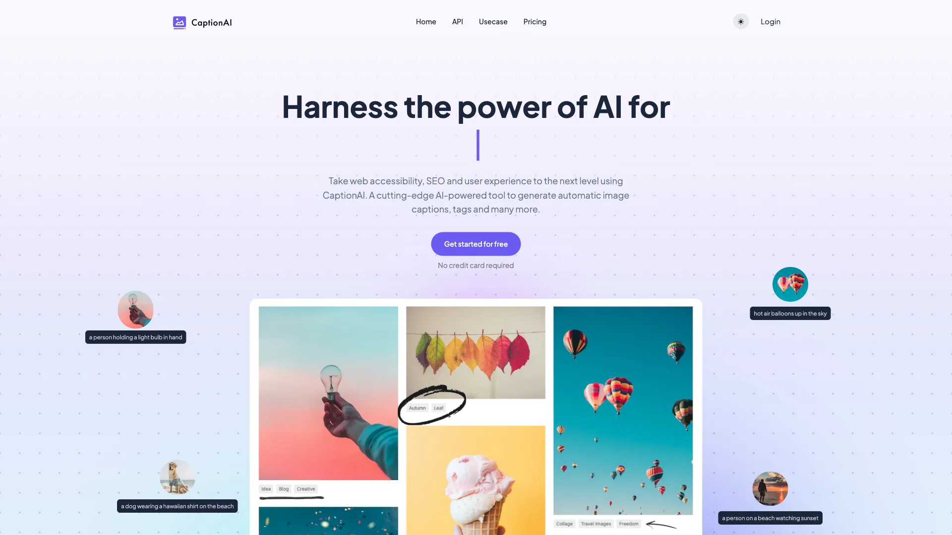 AI Image to Text Tool for Web Accessibility and SEO - CaptionAI