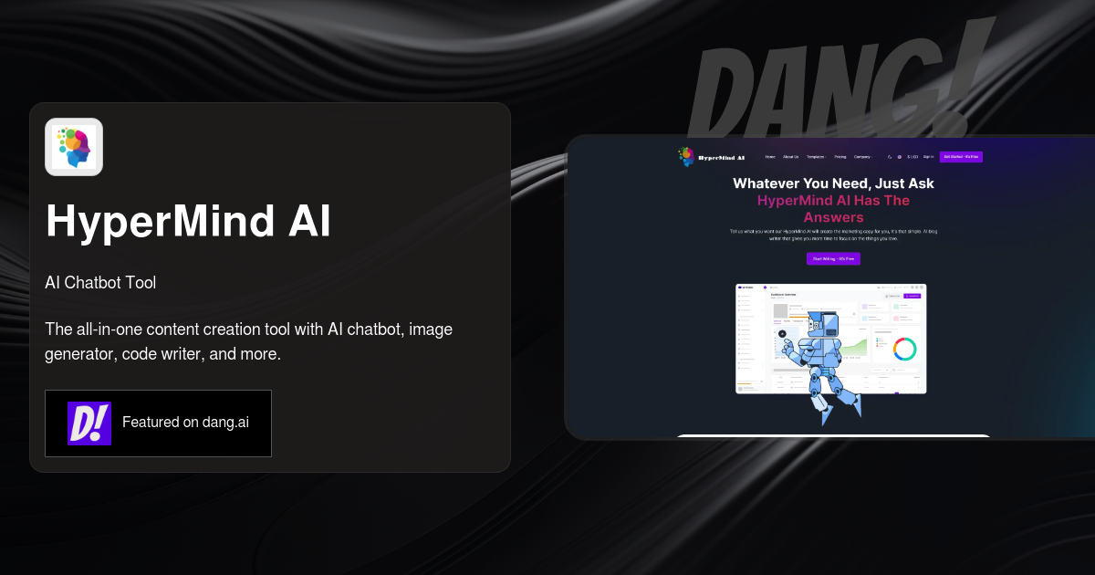 AI Chatbot Tool - HyperMind AI