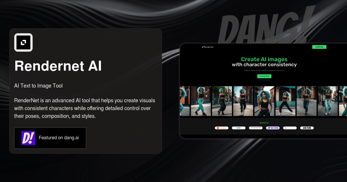 AI Text to Image Tool - Rendernet AI