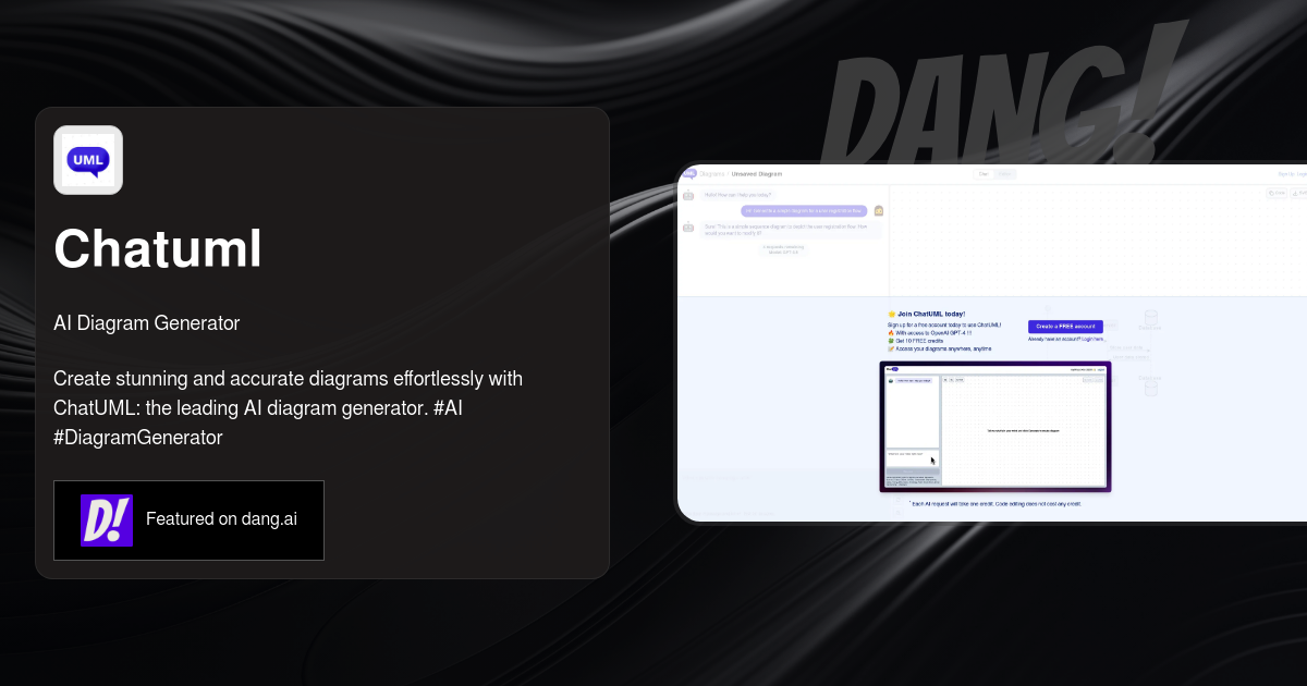 AI Diagram Generator - Chatuml