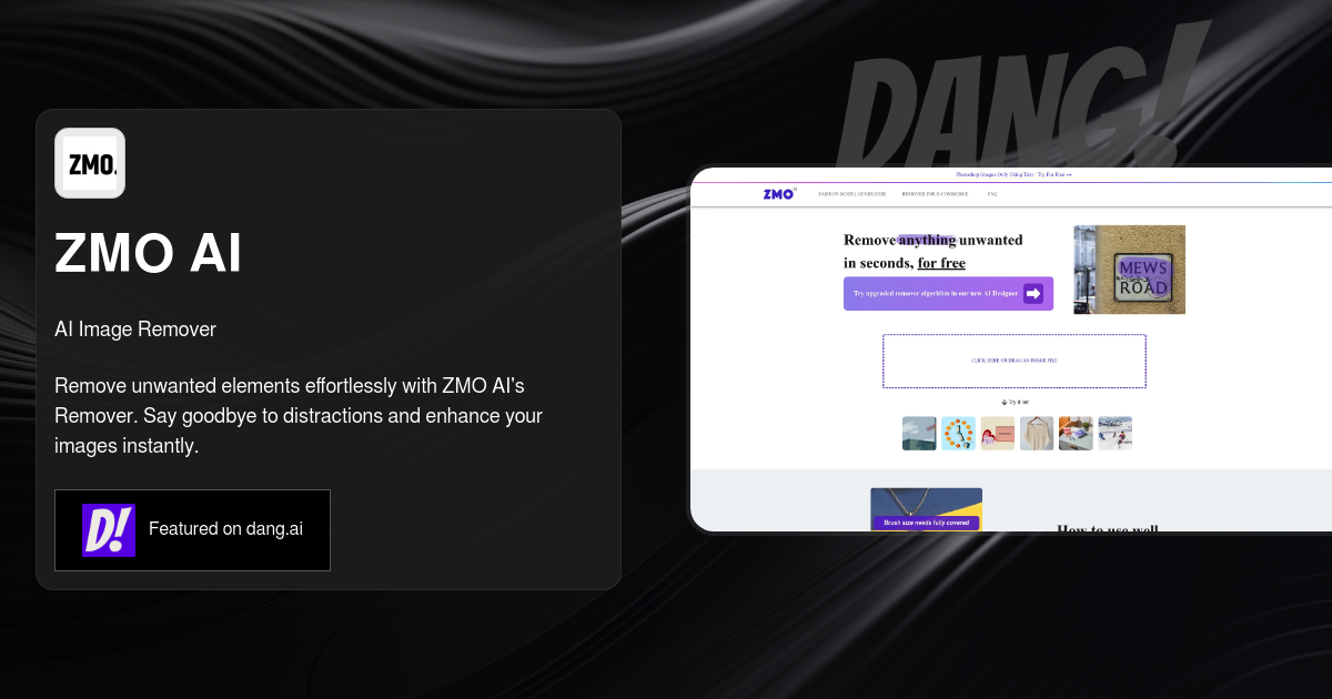 AI Image Remover - ZMO AI