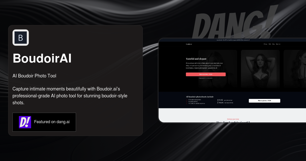 AI Boudoir Photo Tool - BoudoirAI