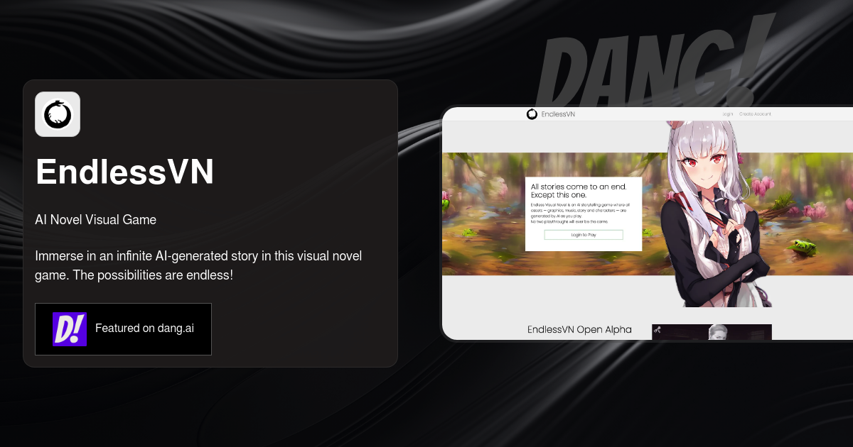 AI Novel Visual Game - EndlessVN