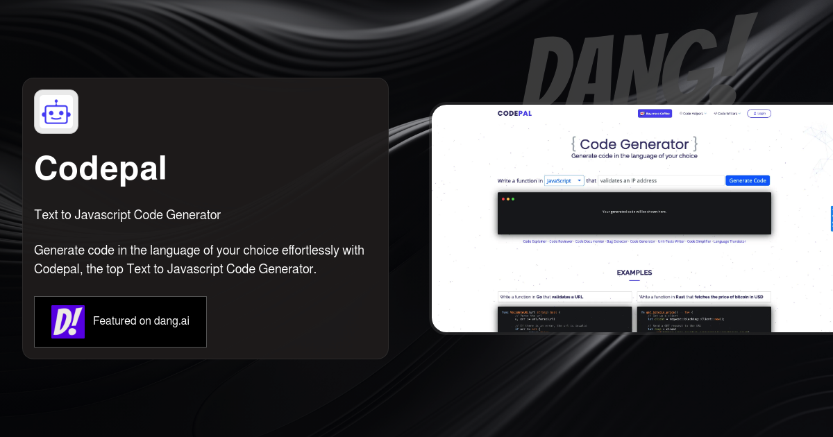 Text To Javascript Code Generator Codepal 8866