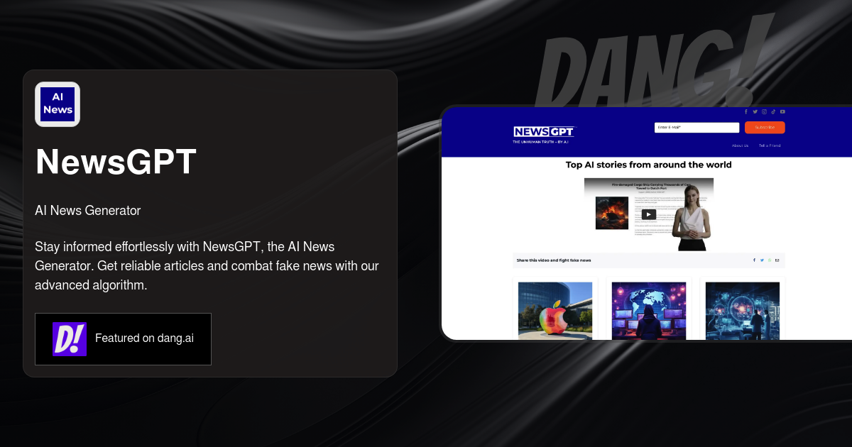 AI News Generator - NewsGPT