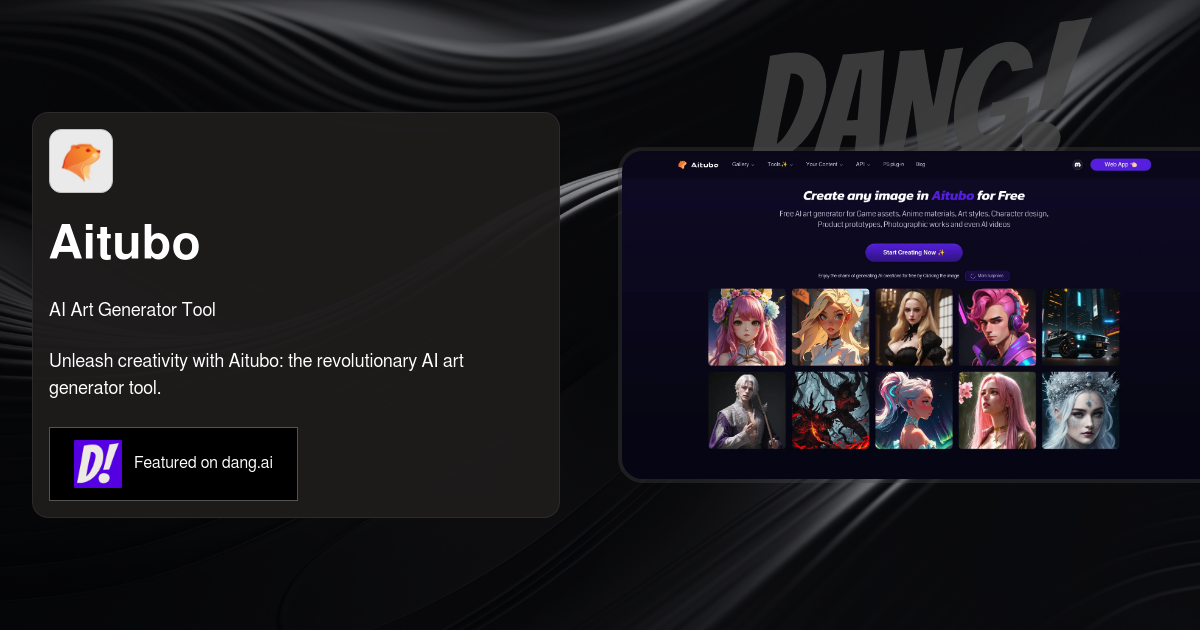 AI Art Generator Tool - Aitubo