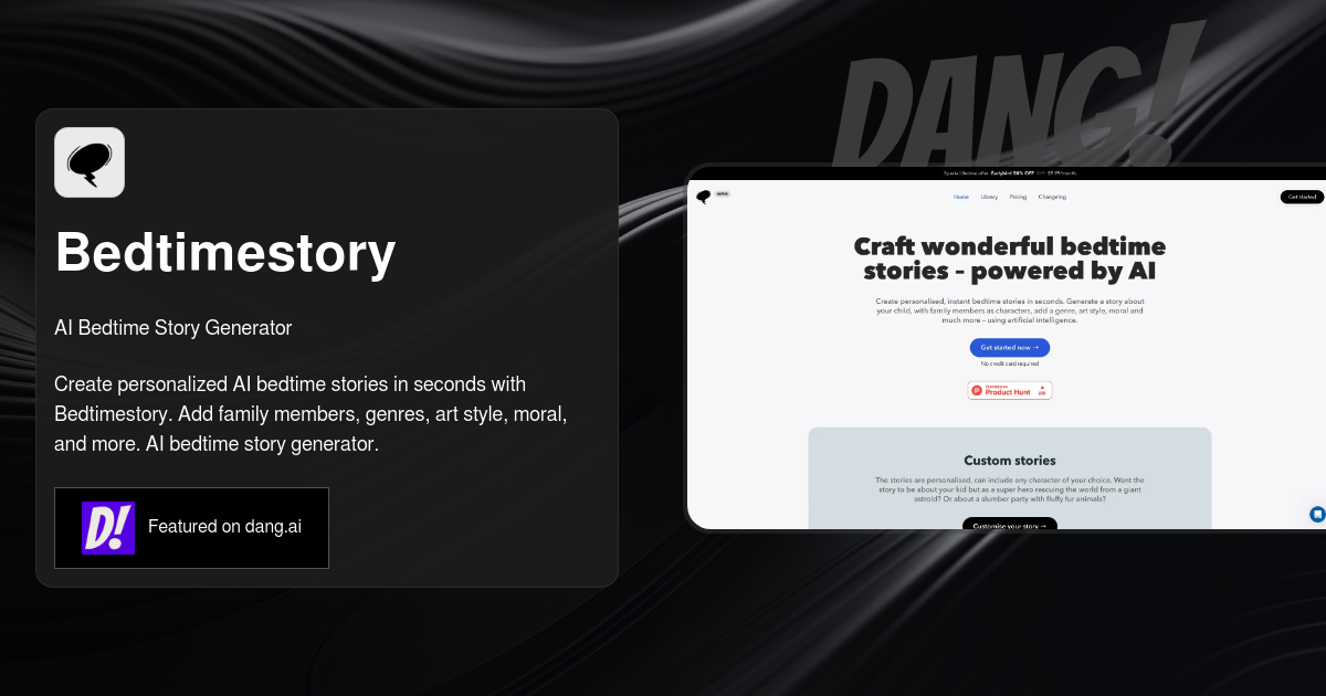 AI Bedtime Story Generator - Bedtimestory