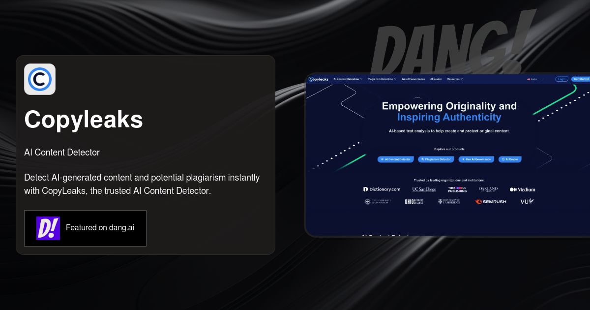 AI Content Detector - Copyleaks