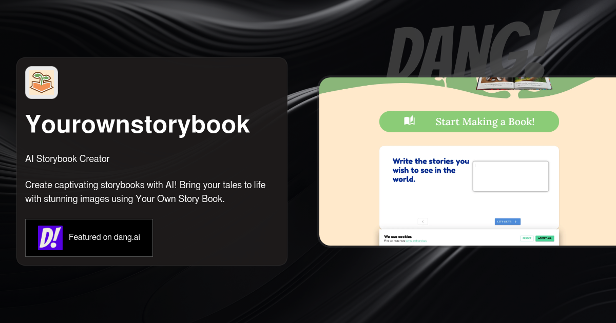 AI Storybook Creator - Yourownstorybook