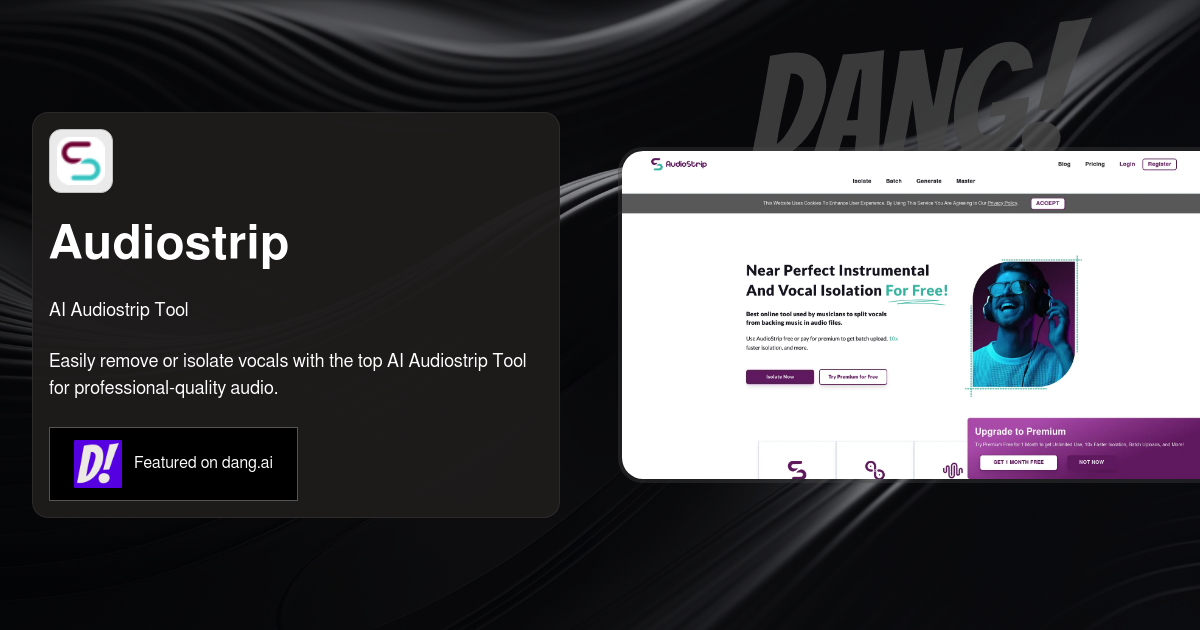AI Audiostrip Tool - Audiostrip