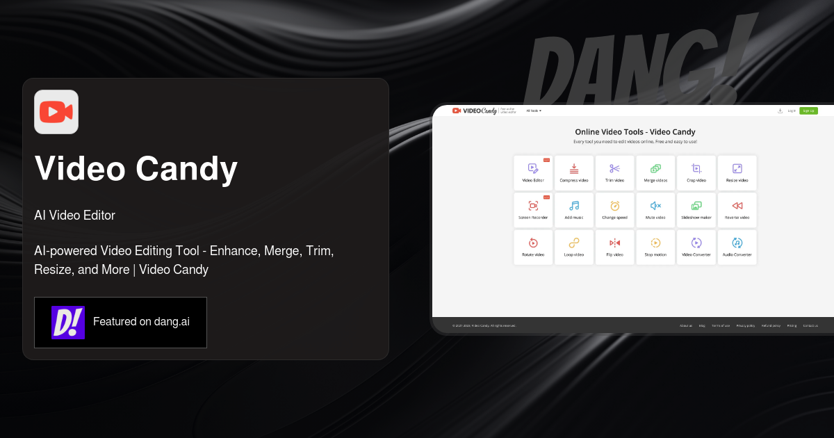 AI Video Editor - Video Candy