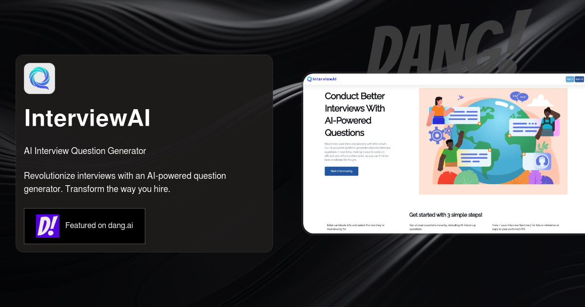 AI Interview Question Generator - InterviewAI