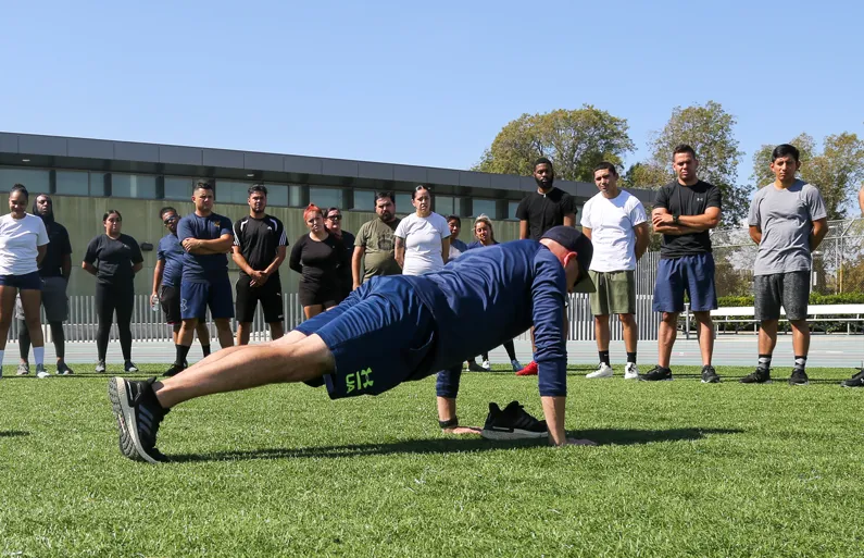 Police Academy Training Workout