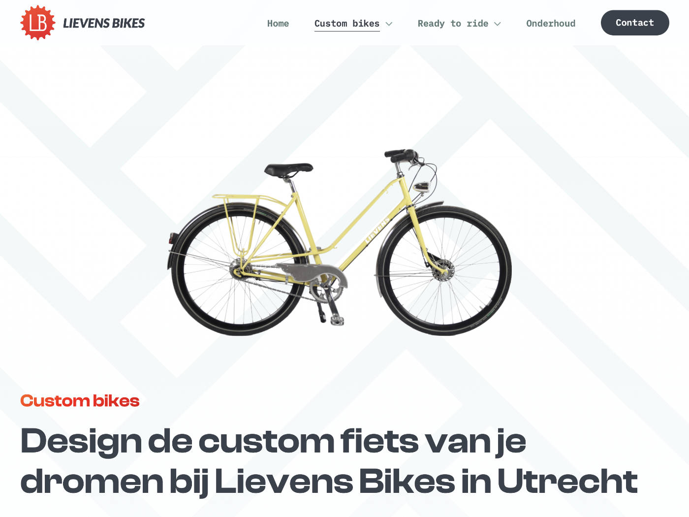 Custom Bikes - Design je eigen fiets! | Lievens Bikes