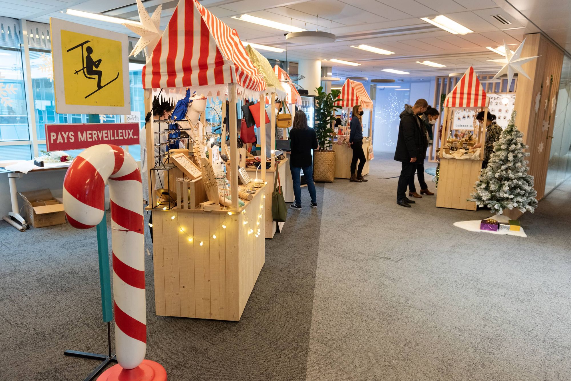 Comment organiser son marché de Noël en entreprise