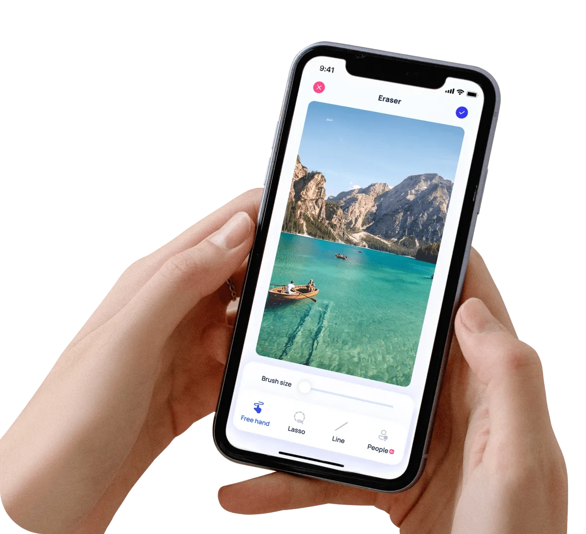 Remove unwanted objects and get a perfect photo!
