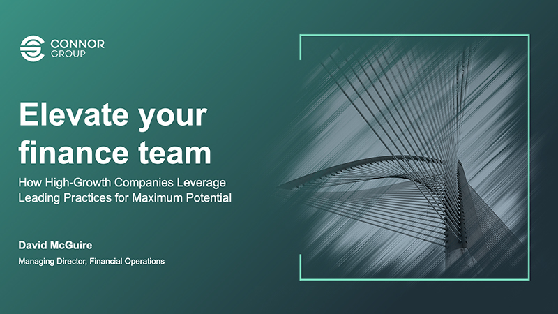 Financial Close & Reporting