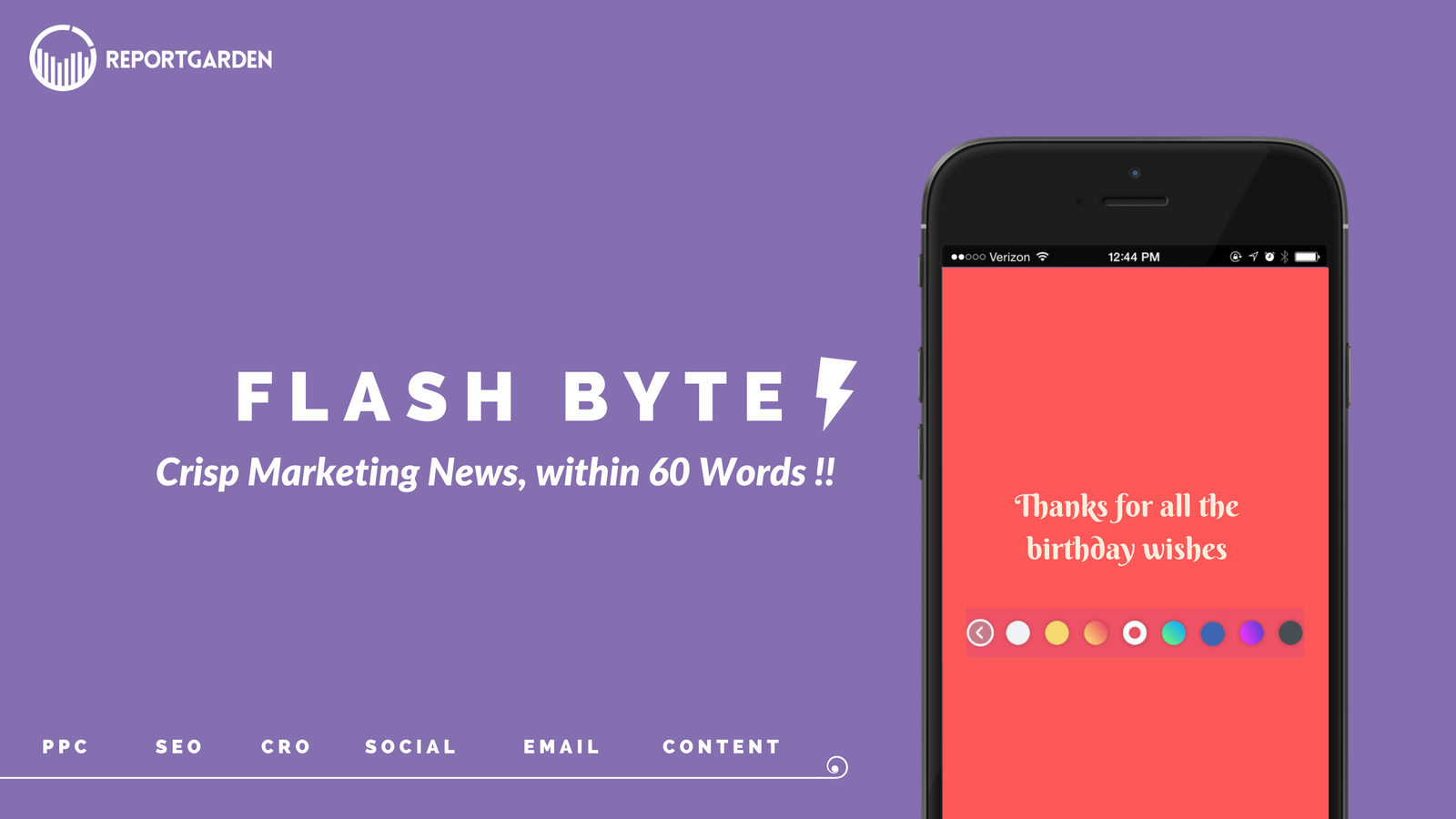 Facebook added coloured backgrounds to text now!! | Report Garden