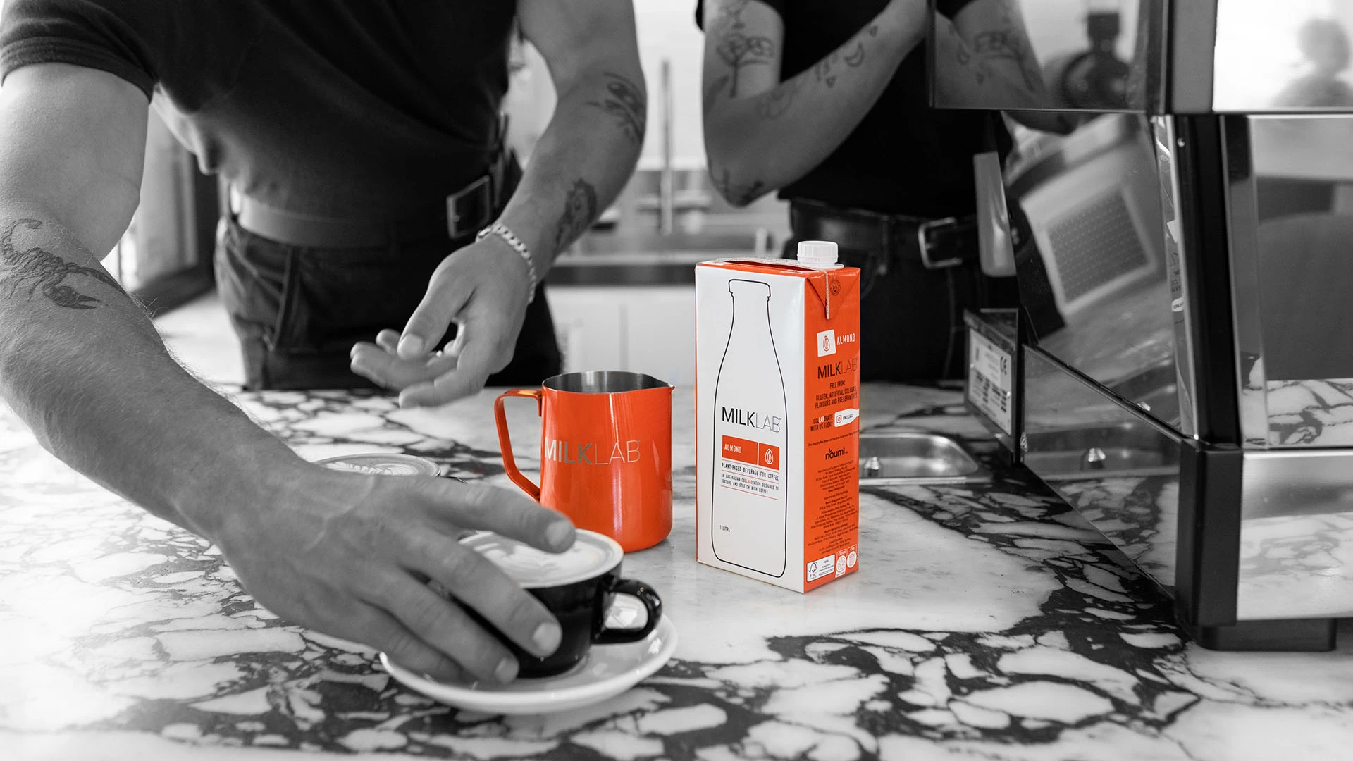 Barista Almond Milk For Coffee, Latte & Espresso | MILKLAB®