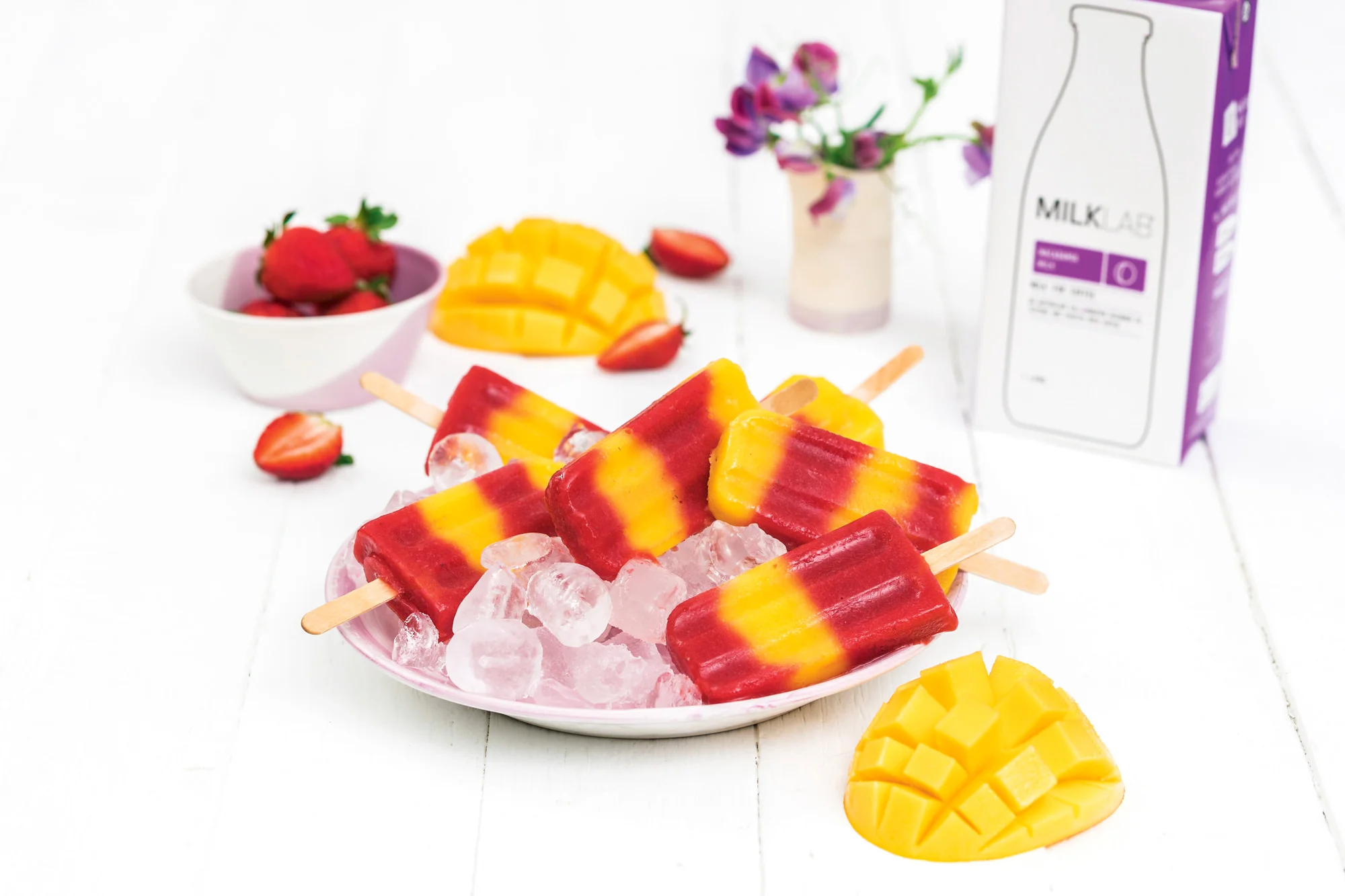 Sunset Popsicles | MILKLAB®