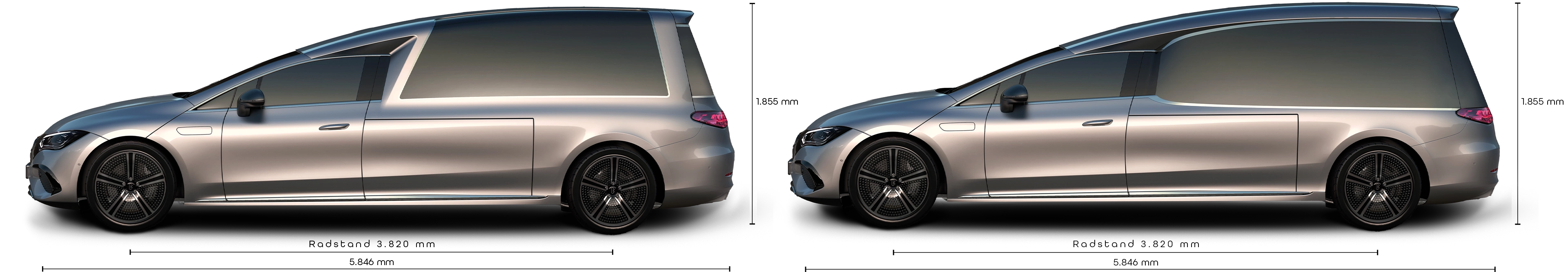 Buy hearse based on Mercedes-Benz EQE new