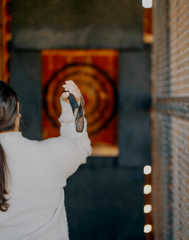 Axe Throwing Lane Rentals - High Trek Chelan