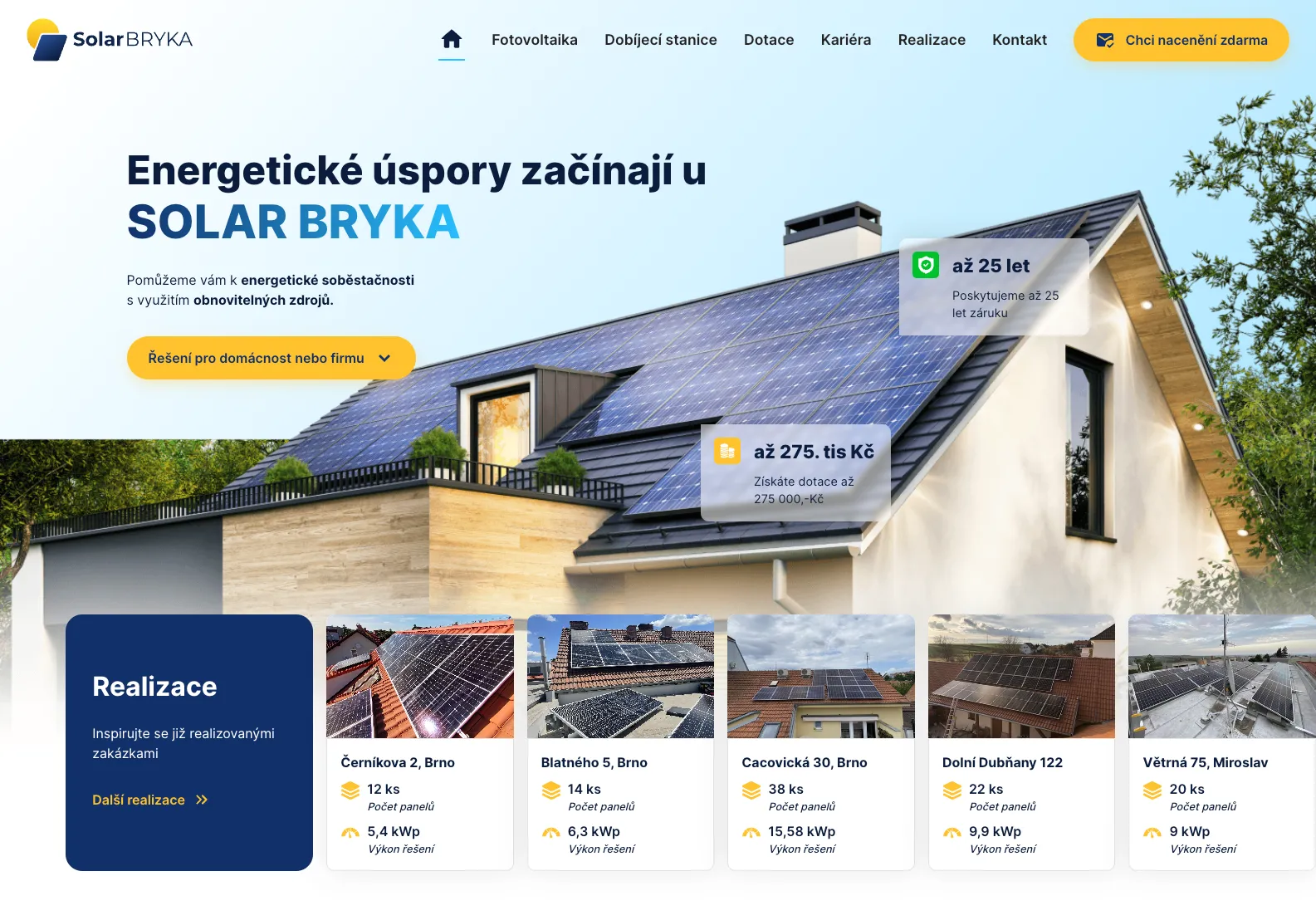 Solar Bryka | Energetická soběstačnost, fotovoltaika a nabíjecí stanice ...