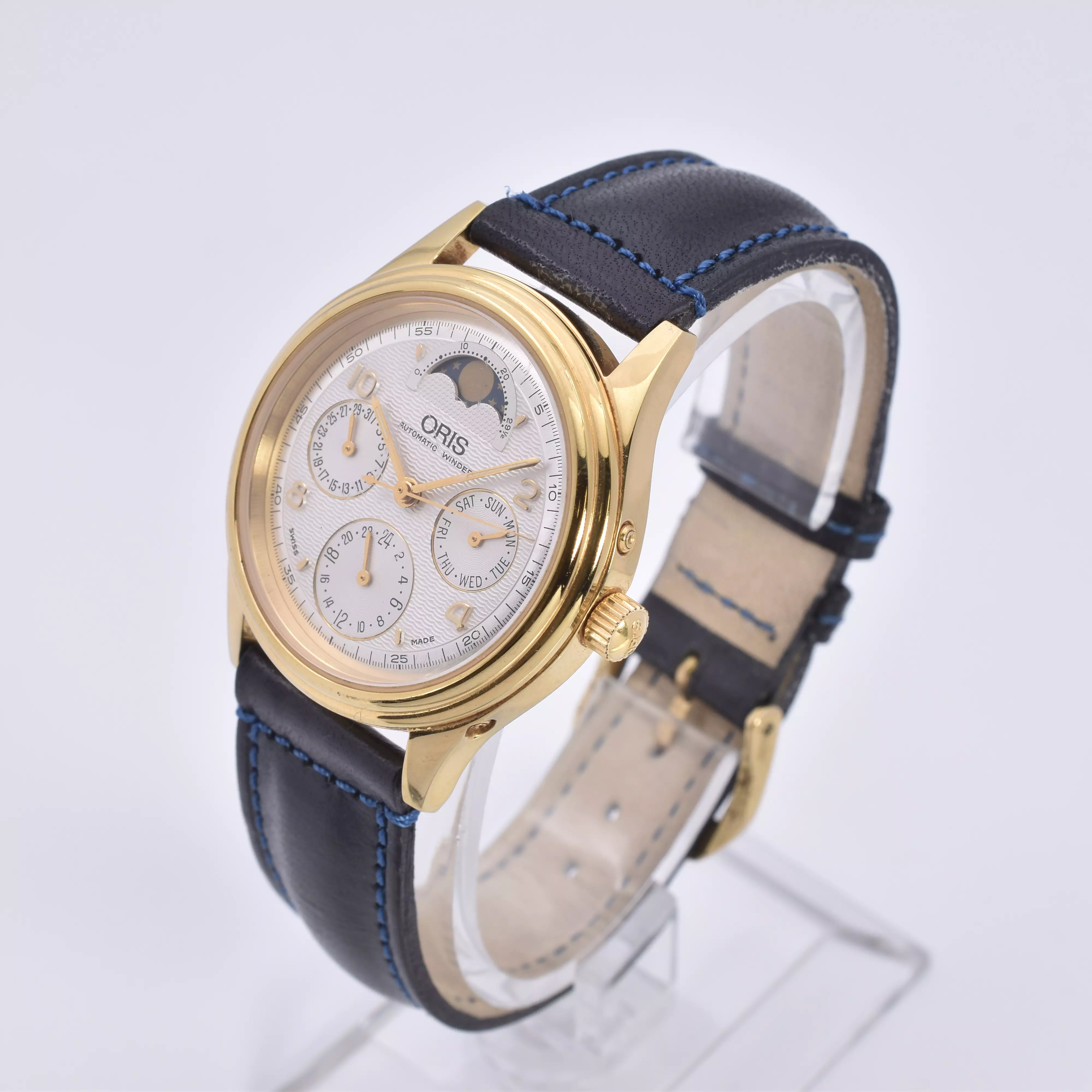 Wiseman's Archive | Oris Moonphase Gold 7433