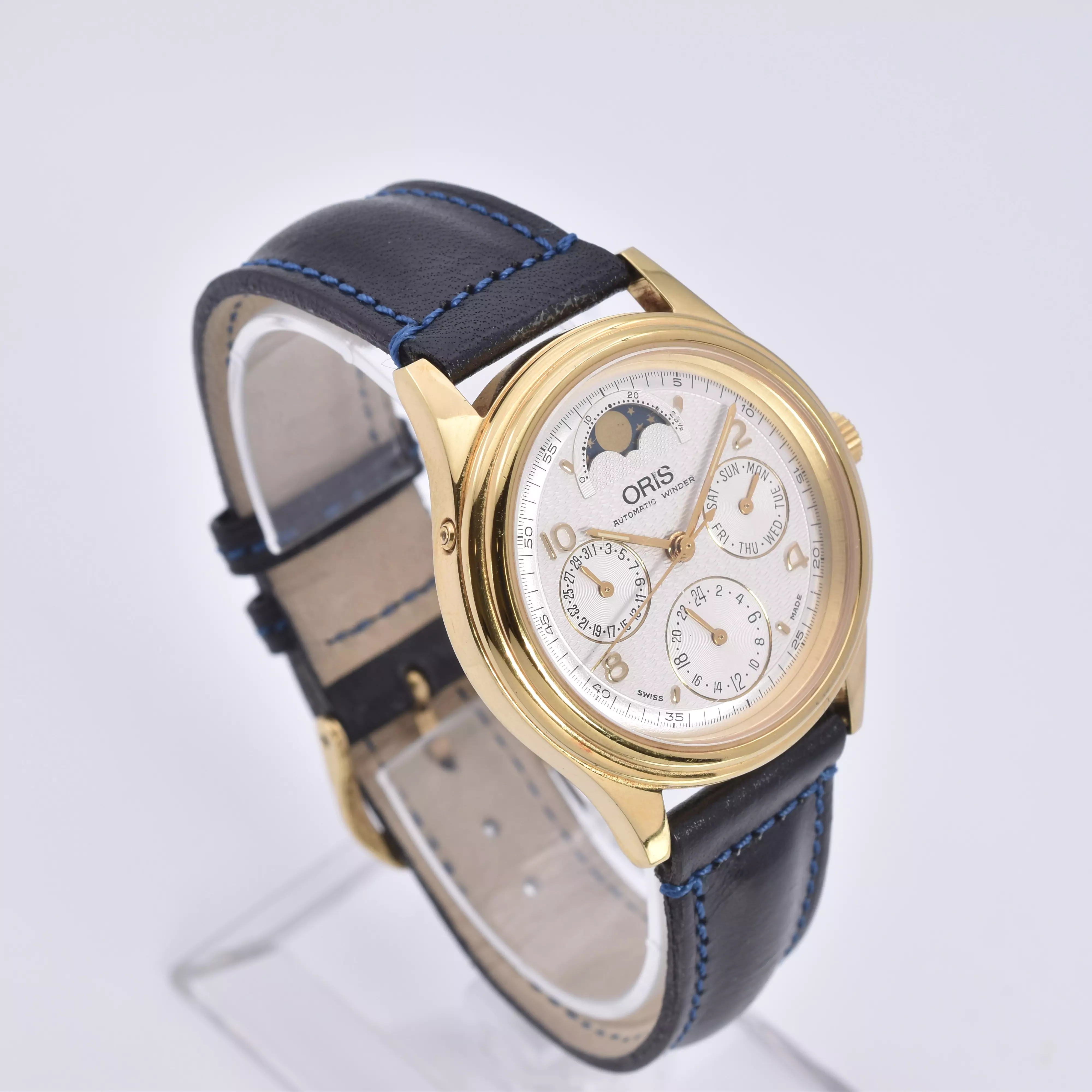 Wiseman's Archive | Oris Moonphase Gold 7433