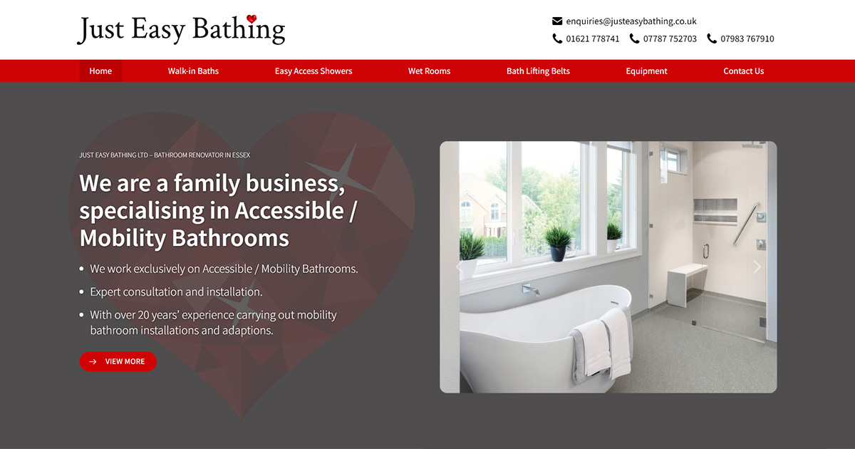 Walk In Baths - Just Easy Bathing