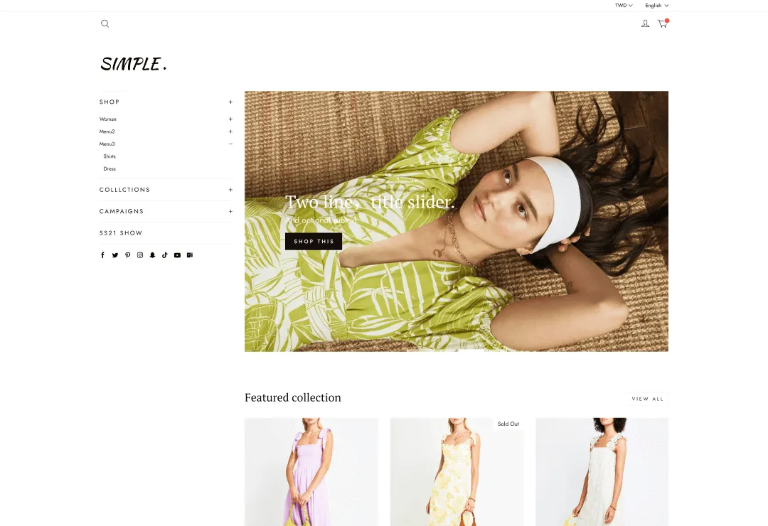 Feature-rich E-commerce Website Builder | SHOPLINE