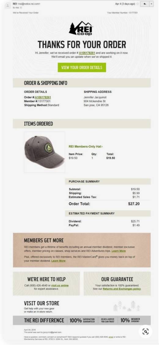 10 Booking Confirmation Email Examples