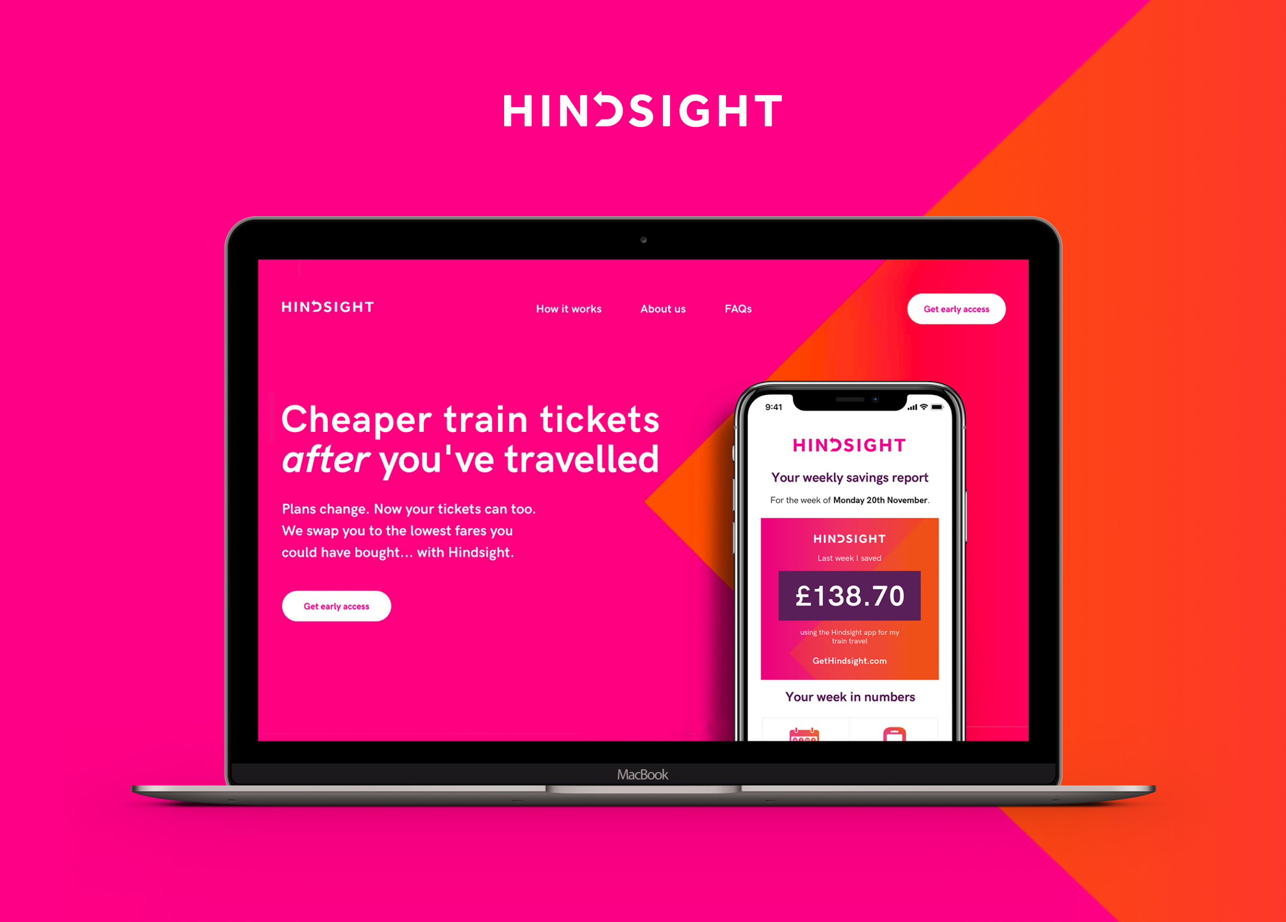 Hindsight - Product Launch | Jason Holt Design | Senior Designer - UI, Digital & CRM - based in ...