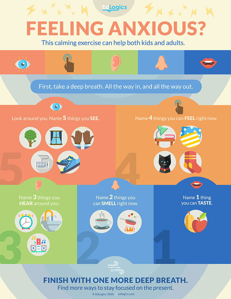 EdLogics | Shareable Health Infographics | Calming Countdown