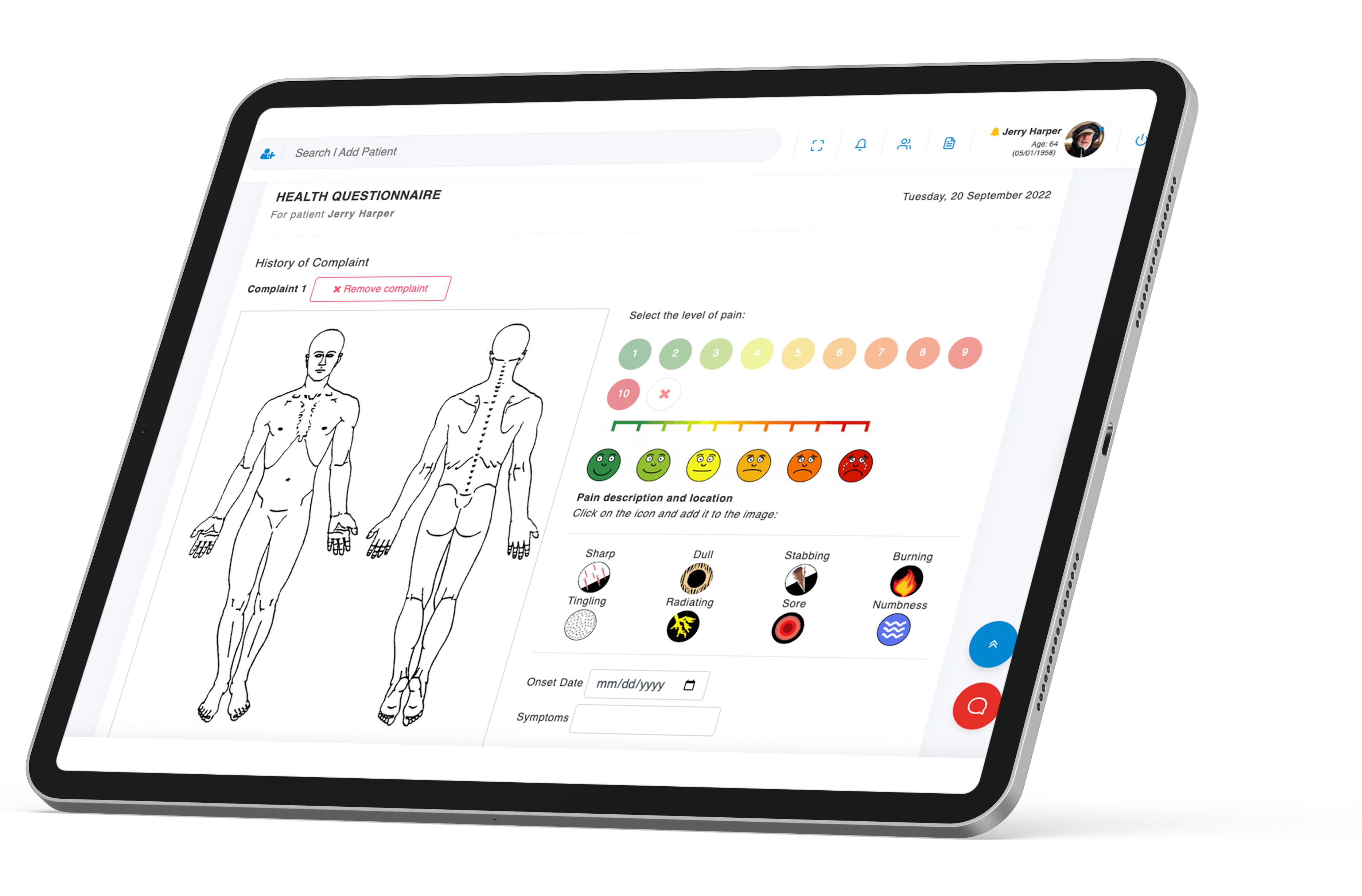 Online Patient Intake with Forms to SOAP Notes | ChiroSpring