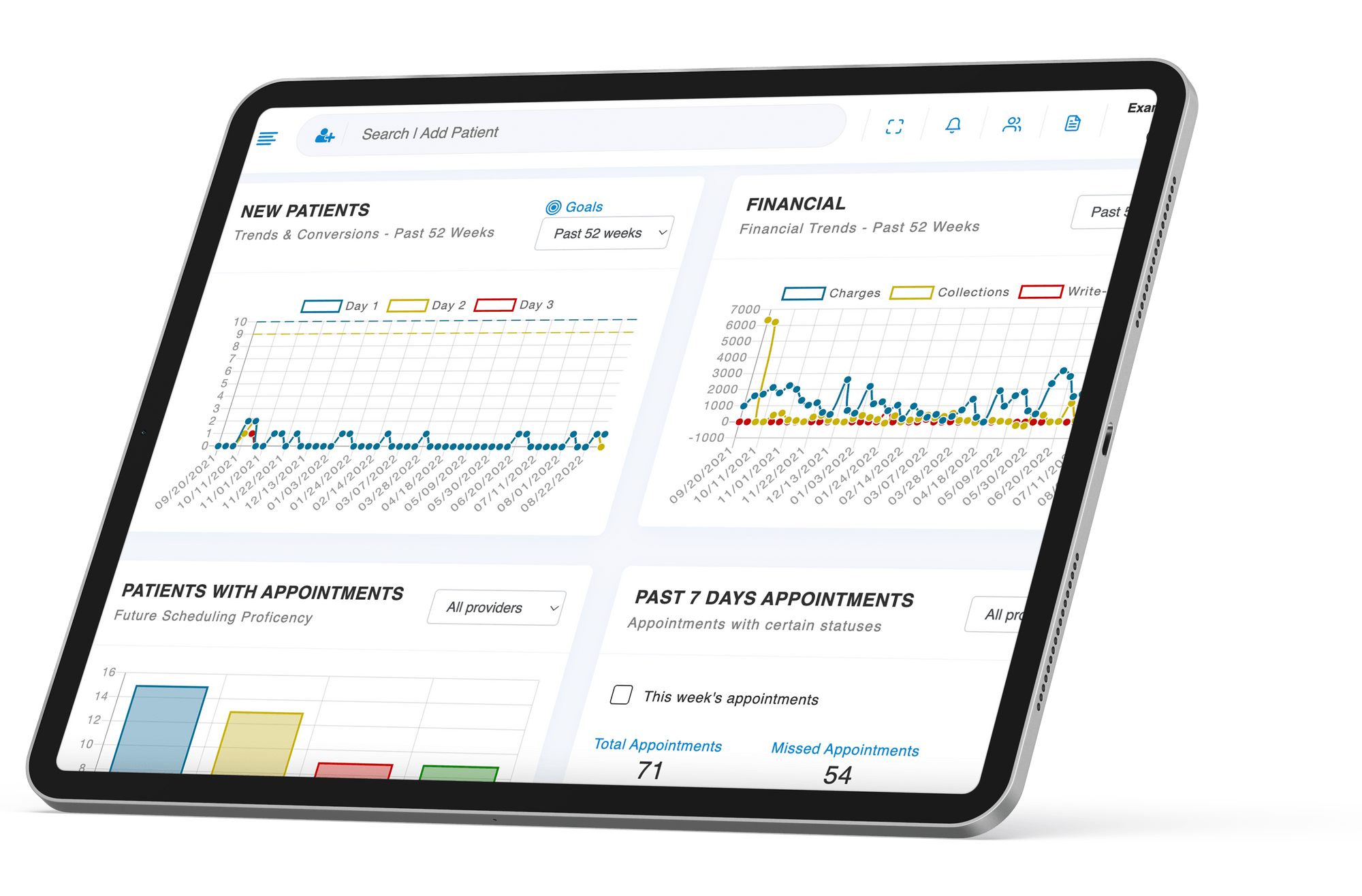Patient Dashboard for Chiropractic Offices | ChiroSpring