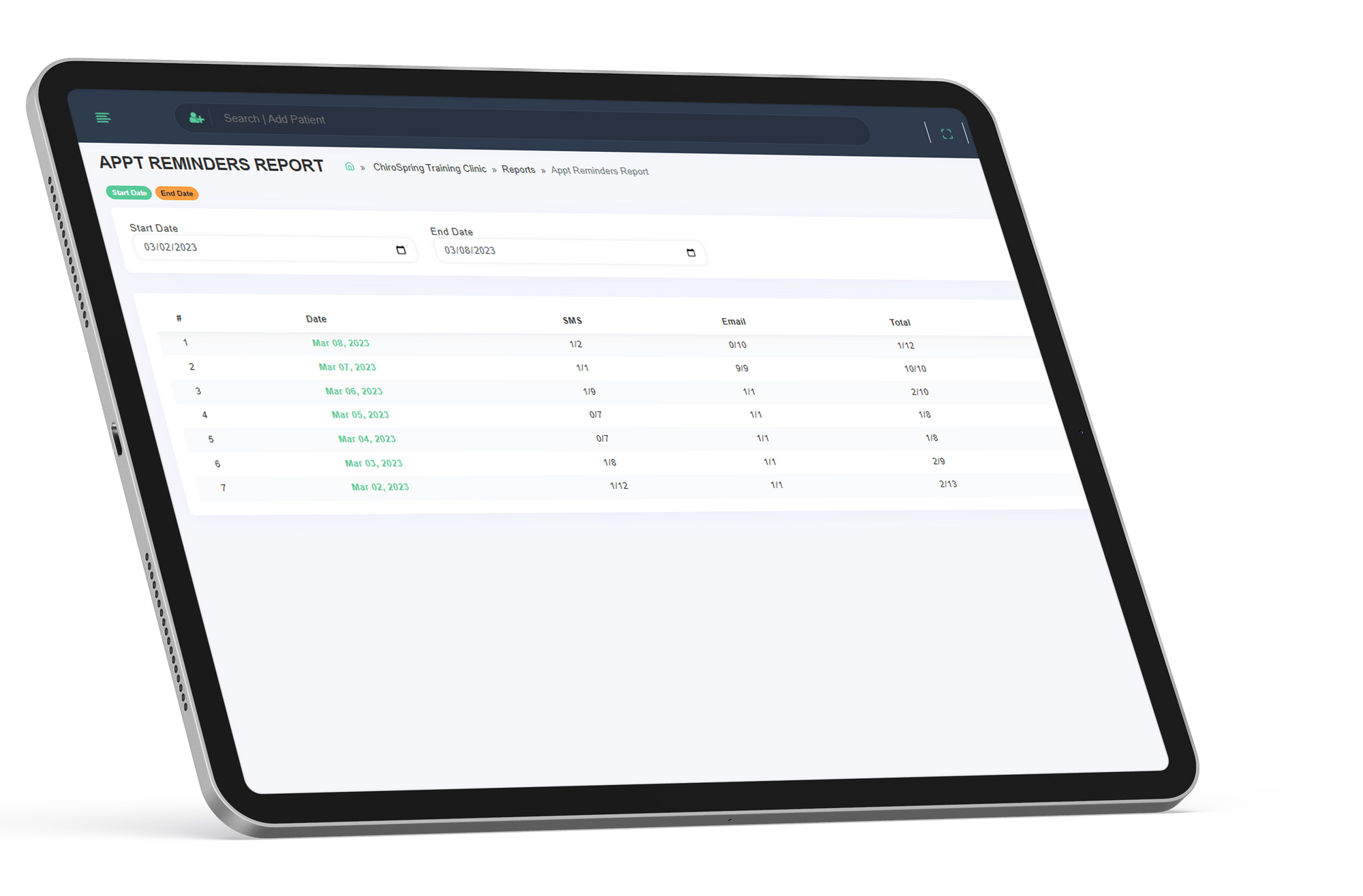 Reminders and Patient Engagement | ChiroSpring