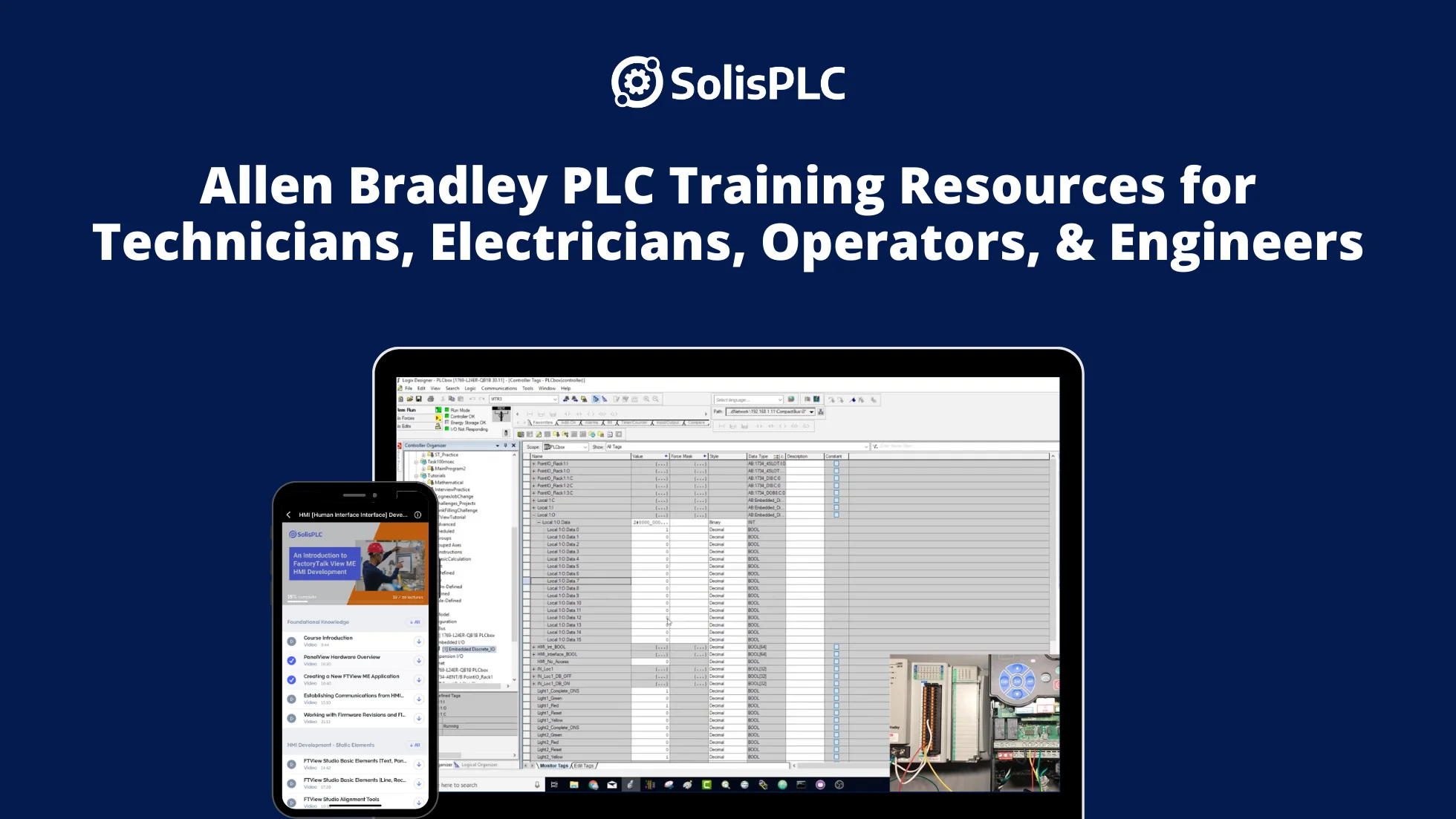 Allen Bradley PLC Training | Free Tutorials & Courses