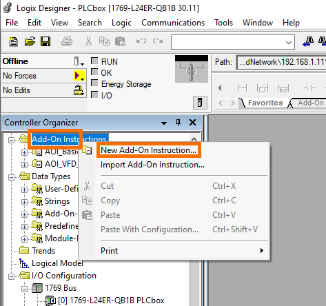 Introduction to Add-On Instructions or AOIs