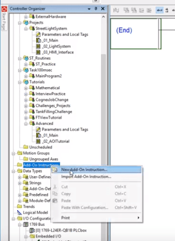 Add On Instructions Programming | AOI RSLogix / Studio 5000 PLC Programming Tutorial Example Logic