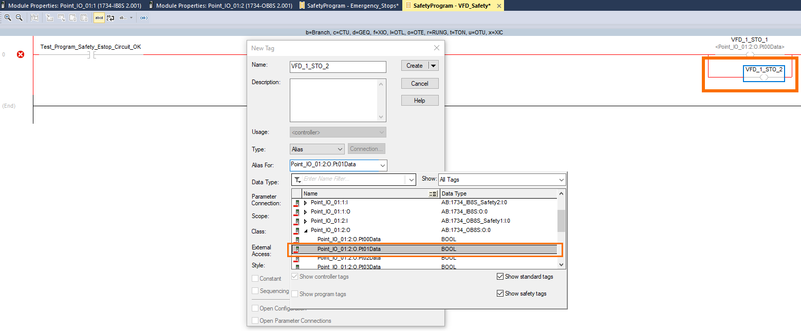 Allen-Bradley PointIO Safety Modules Wiring and Programming Tutorial