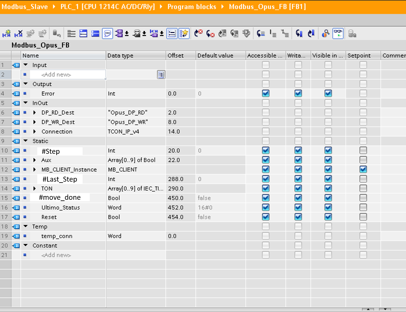 Configuring a High Availability S7-1200 Modbus Cyclic Data Exchange