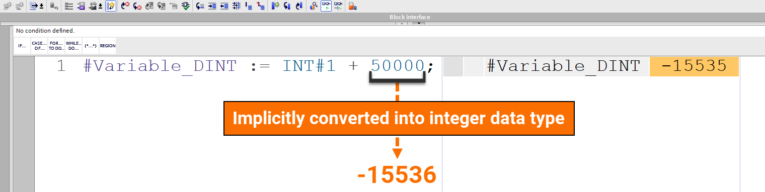 Constant Value Calculation (Typed and Non-Typed) in SCL