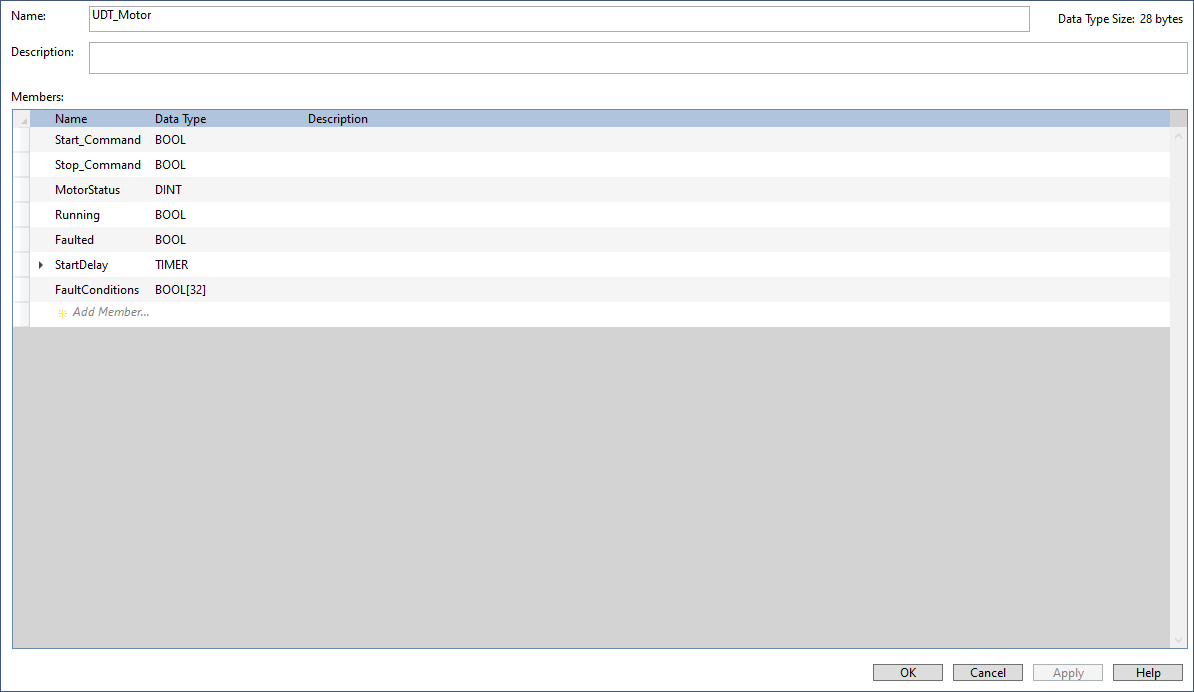 Data Structures and UDT in RSLogix 5000 PLC Programming